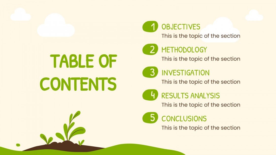 Farm Production Thesis Google Slides & PowerPoint template