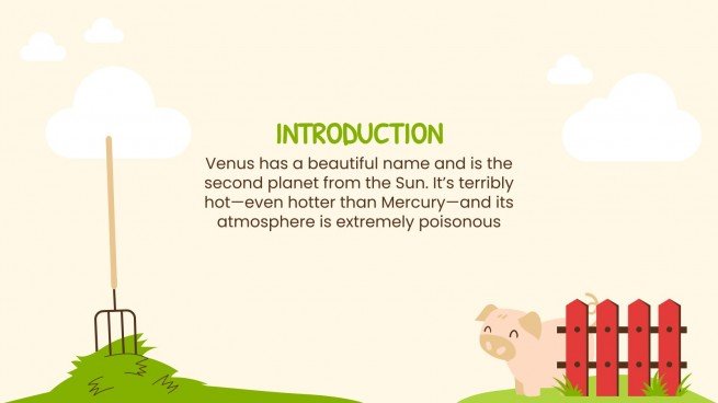 Farm Production Thesis Google Slides & PowerPoint template