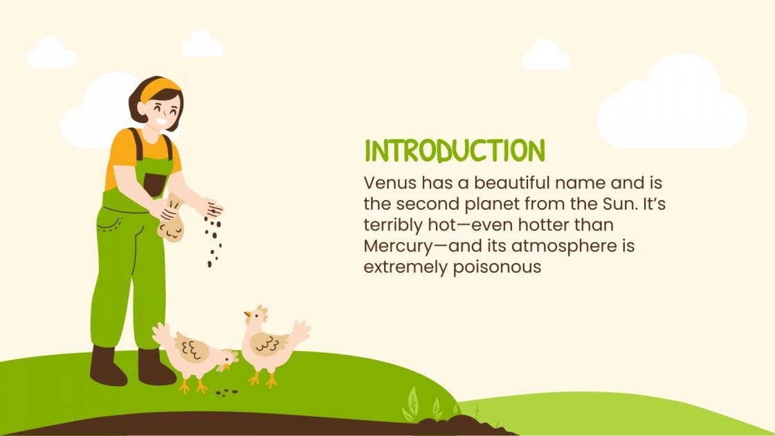 Farm Production Thesis Google Slides & PowerPoint template